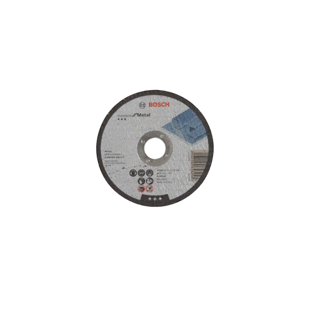 Bosch Standard Cutting Disc for Metal 2608619768 – Tool Source