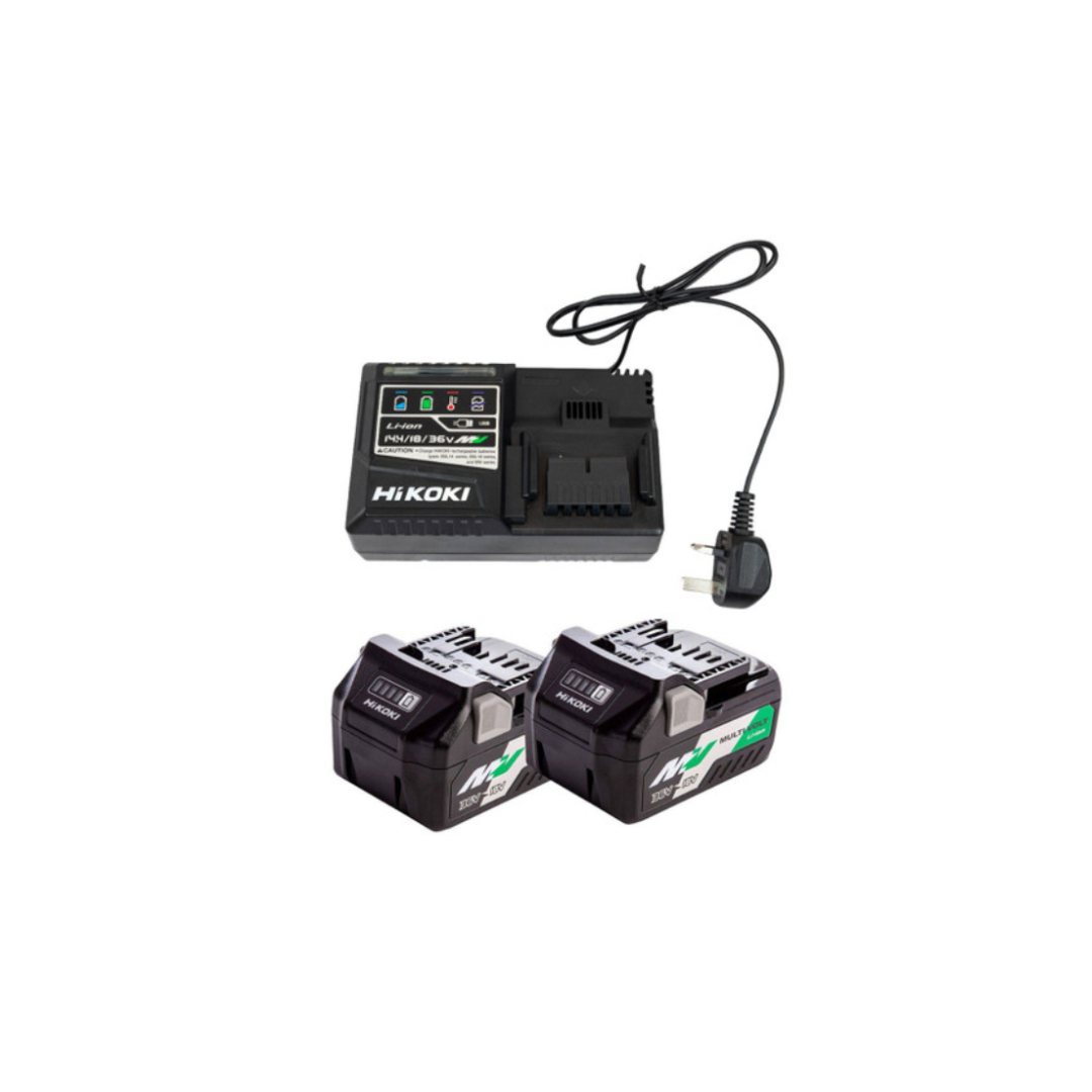 HiKOKI UC18YSL3 14.4v /18v /36v Li-Ion Slide Rapid Power Tool Charger ...