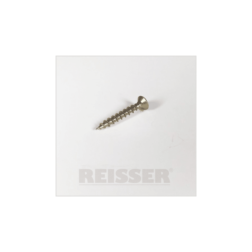 Reisser R2 Woodscrews Countersunk Yellow 5.0 x 25mm (200 Pcs) - Tool Source