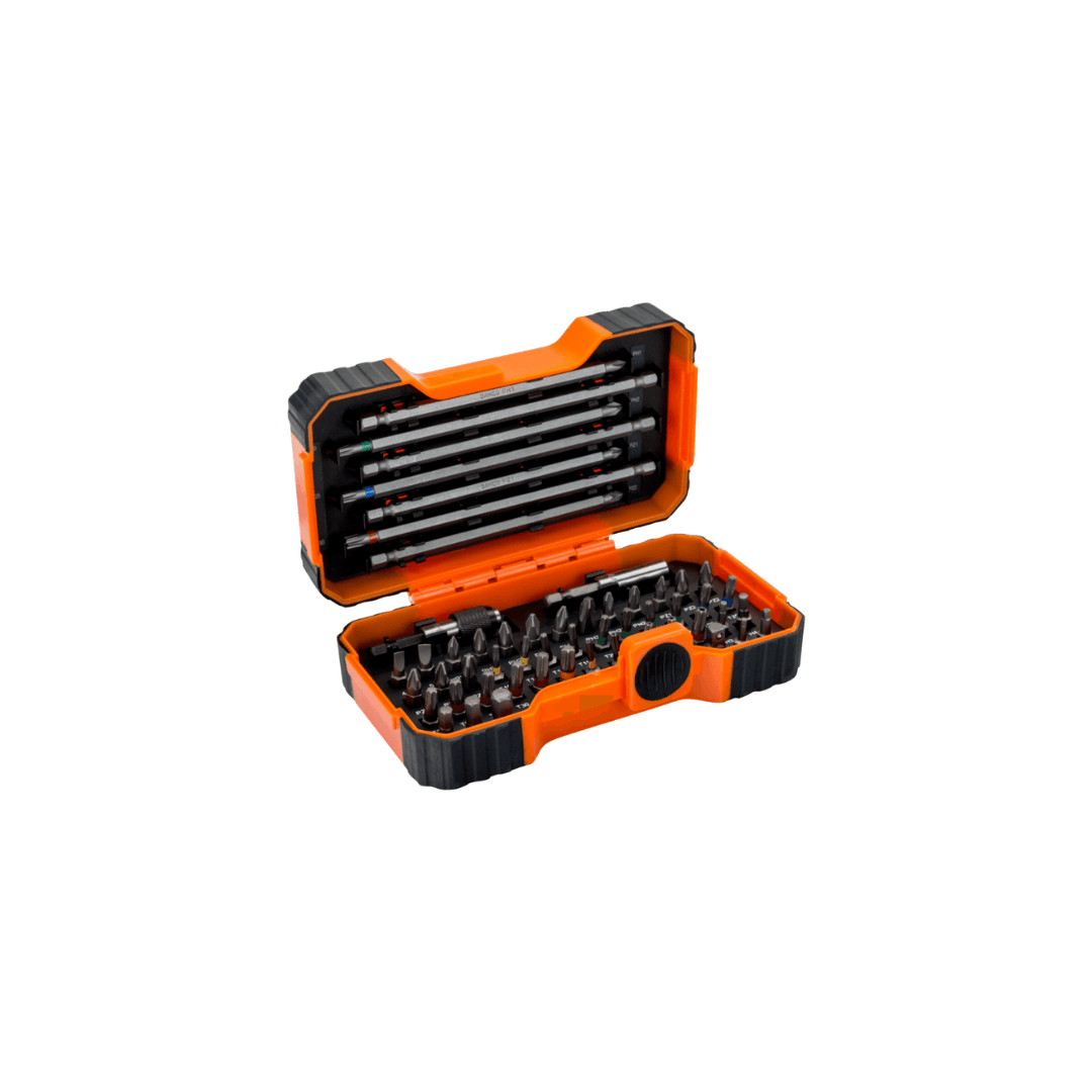 Bahco 59/S54BC Colour Coded Bit Set, 54 Piece – Tool Source